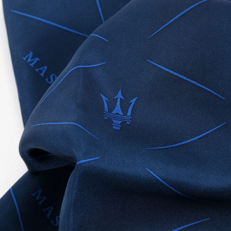 Silk Square Scarf — Maserati | AME