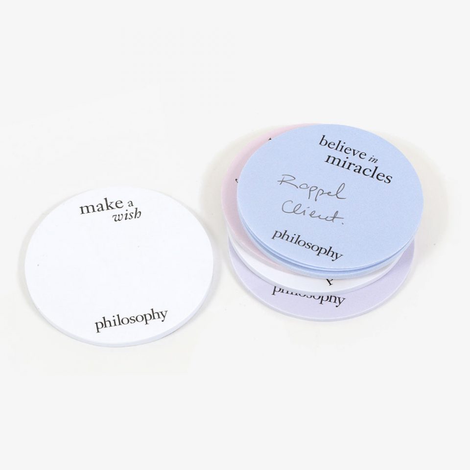 Round Sticky Notes — Philosophy | AME