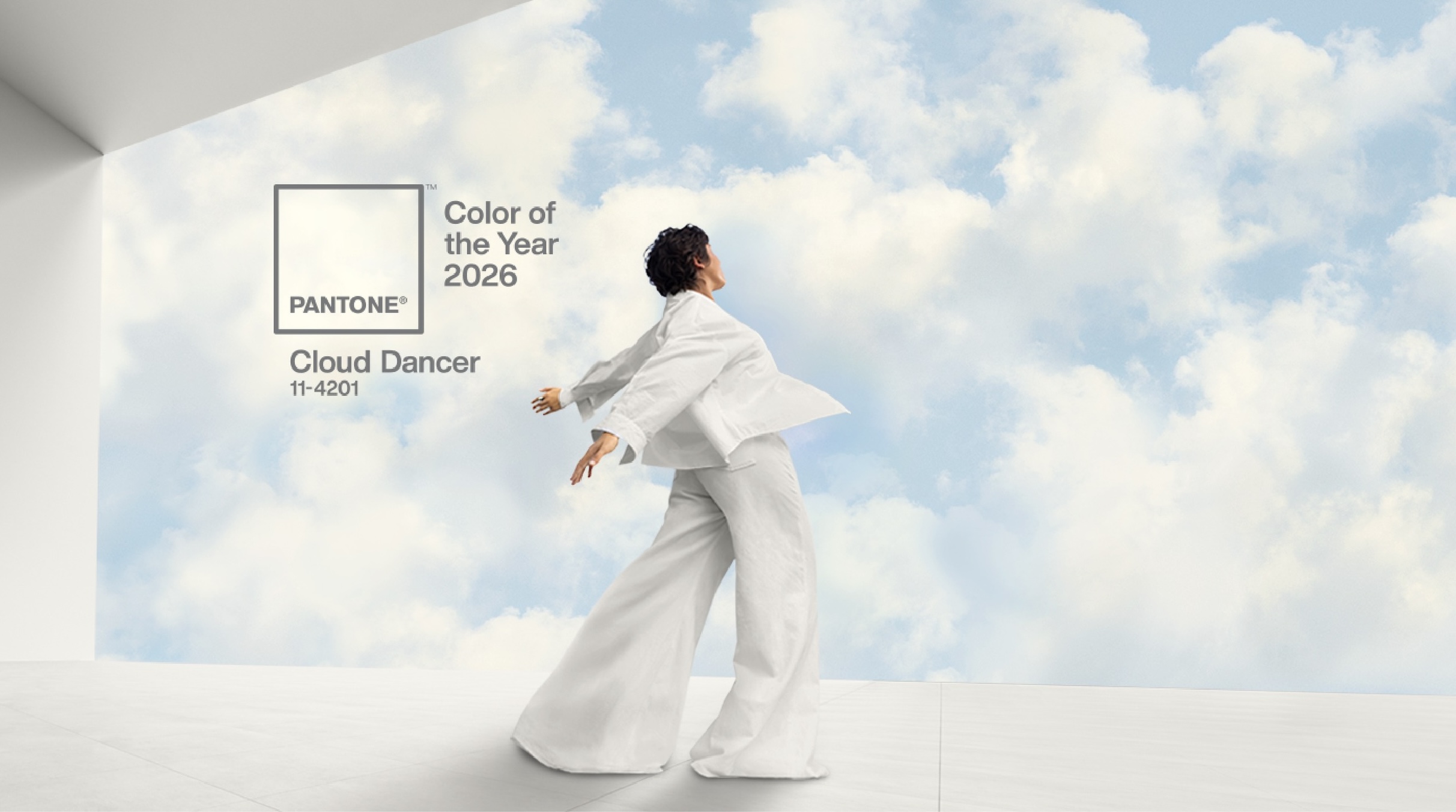 La Couleur Pantone de l’Année : Cloud Dancer | AME